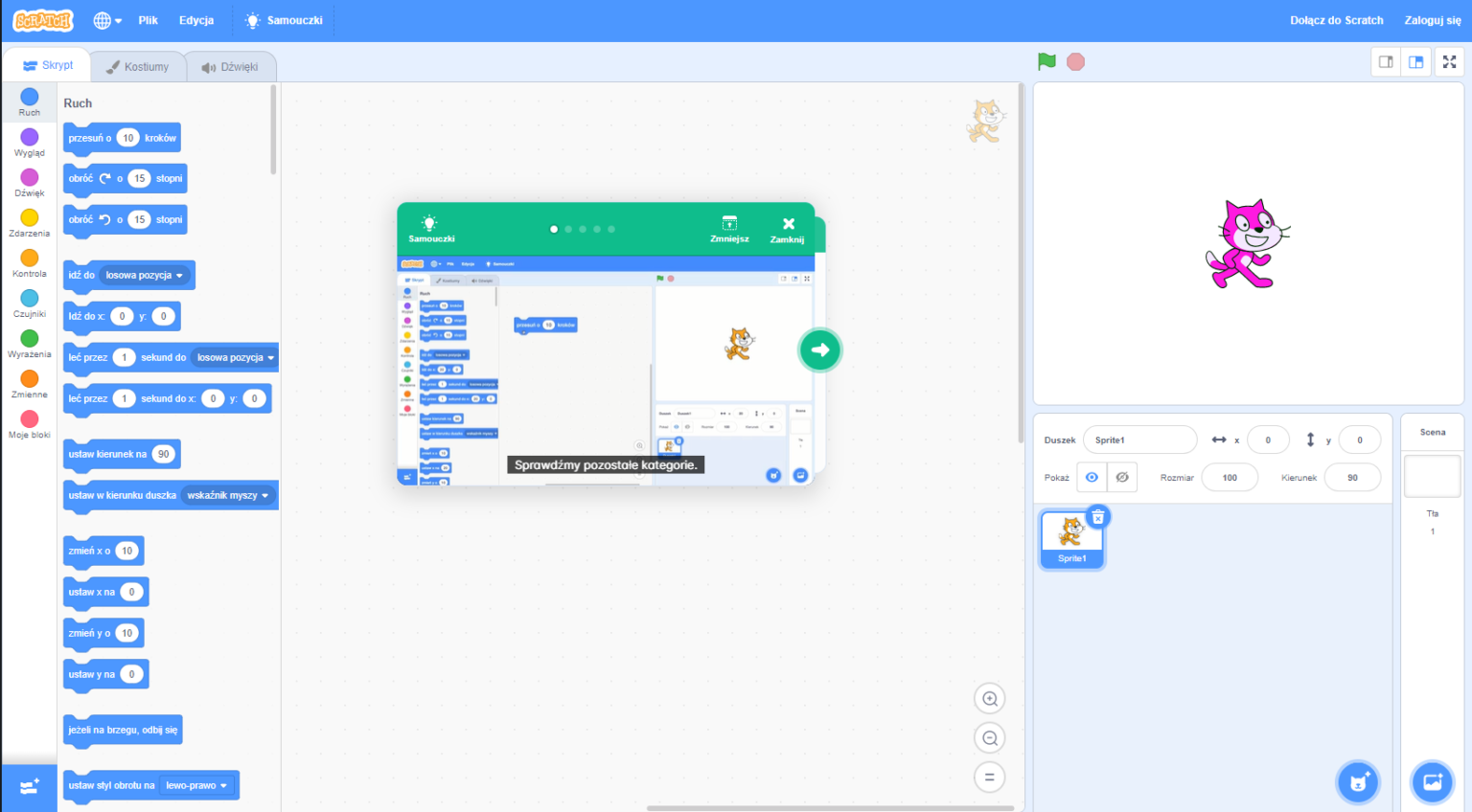 Scratch Online - 5 zabawnych projektów